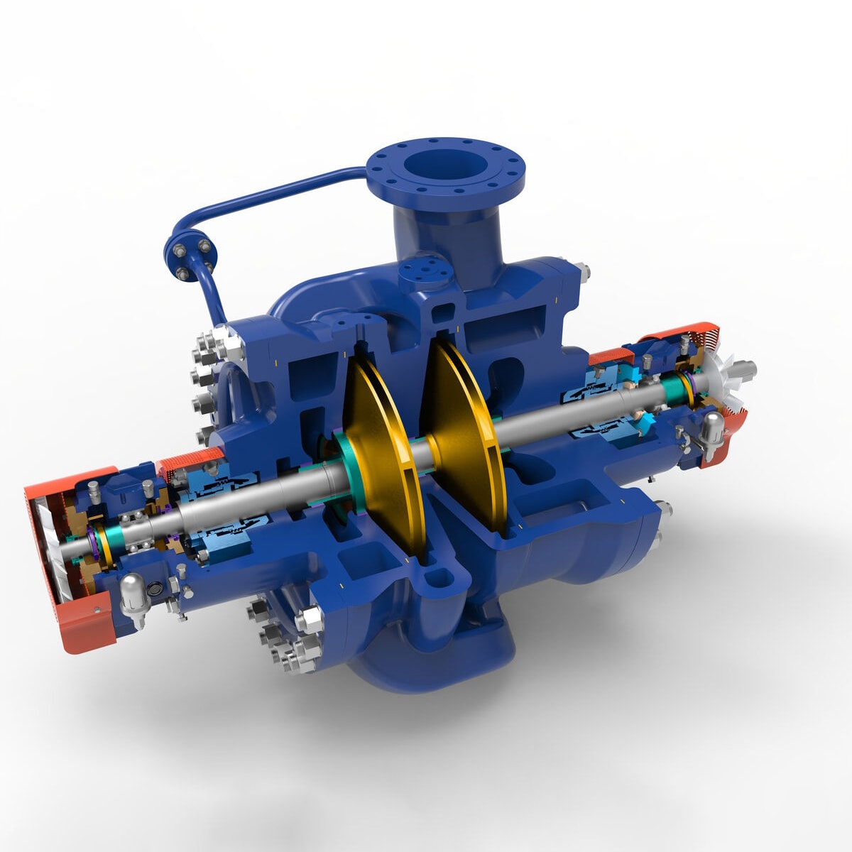 DH & DDH BB2 Type API 610 Centrifugal Pump • Qualtex